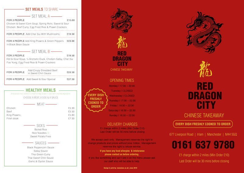 Menu Design UK - We design bespoke menus to sell more