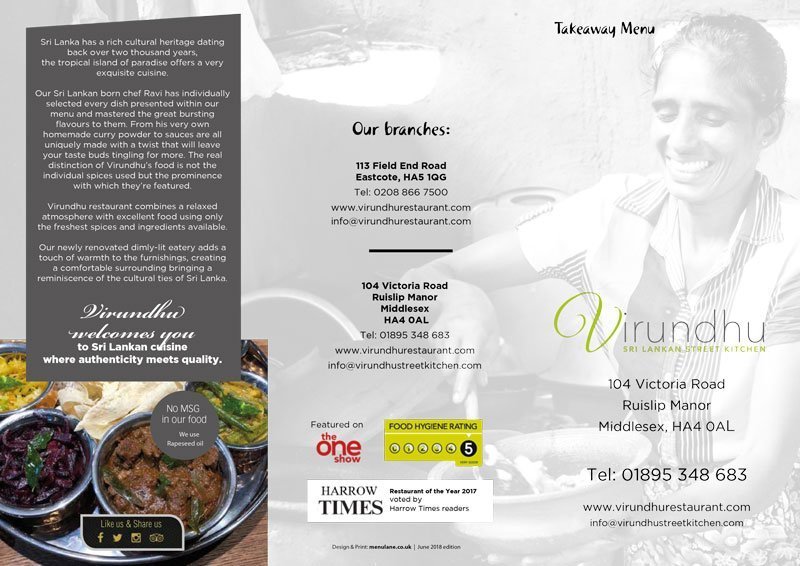 Menu Design UK - We design bespoke menus to sell more